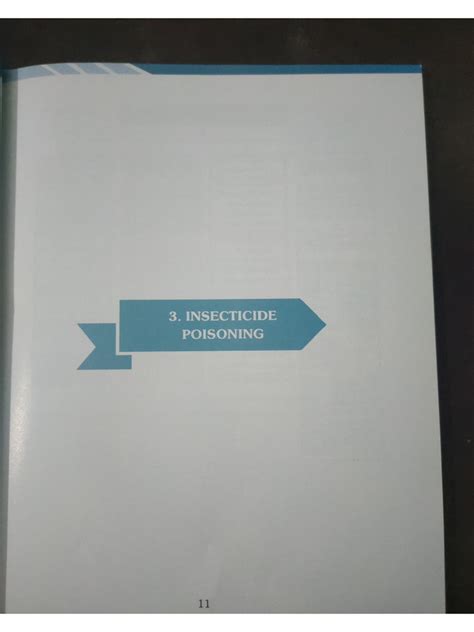 Insecticide Poisoning Pdf