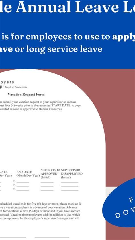 Simple Leave Application Form Templates Application Form Templates