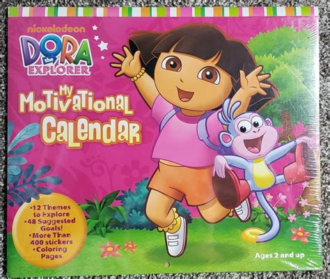 Dora The Explorer My Motivational Calendar 4595349103
