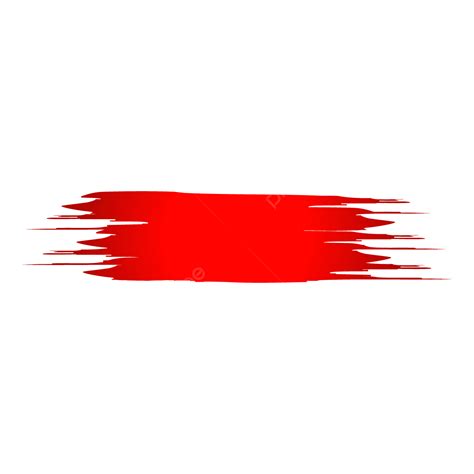 Red Brush Stock Shape Design For Text Red Brush Brush Banner Brush