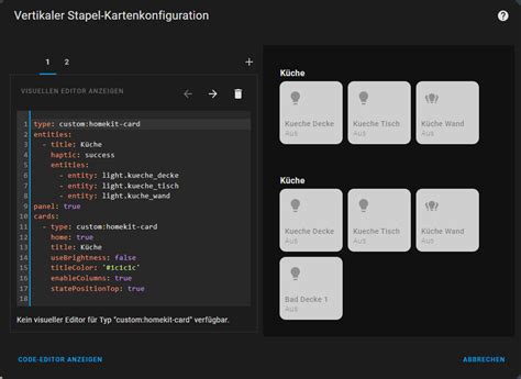 Homekit Panel Card Hacs Configuration Problem Frontend Home Assistant Community