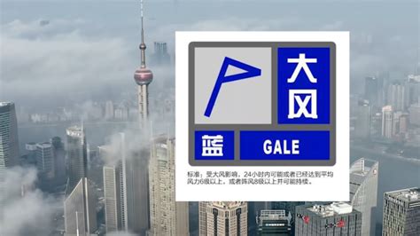 上海发布大风蓝色预警！预计明天中午起陆地最大阵风6至7级暖心帧澎湃新闻 The Paper