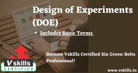 Six Sigma Green Belt Tutorial Design Of Experiments DOE