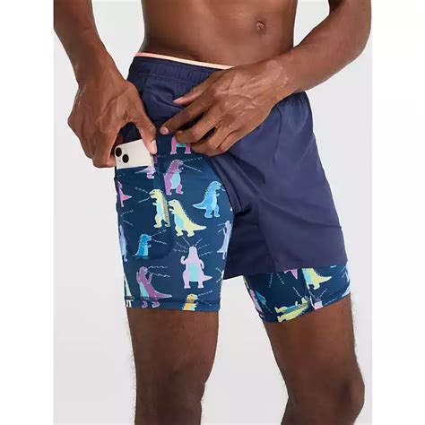 Chubbies Mens Tyrannosaurus Reps Ultimate Training Shorts 55 In Academy