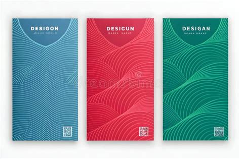 Color Gradient Abstract Geometric Pattern For Covers Stock Illustration Illustration Of Poster