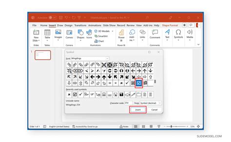 Checkbox Symbol In Powerpoint Slidemodel
