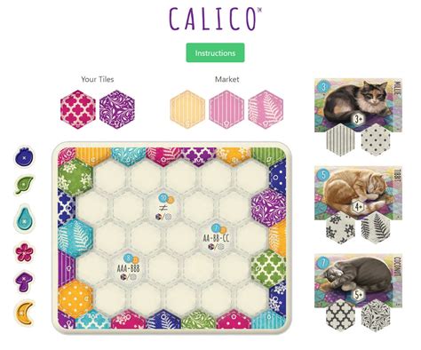 Calico Board Game Online Calico Kickstarter Edition Fair Game Limit