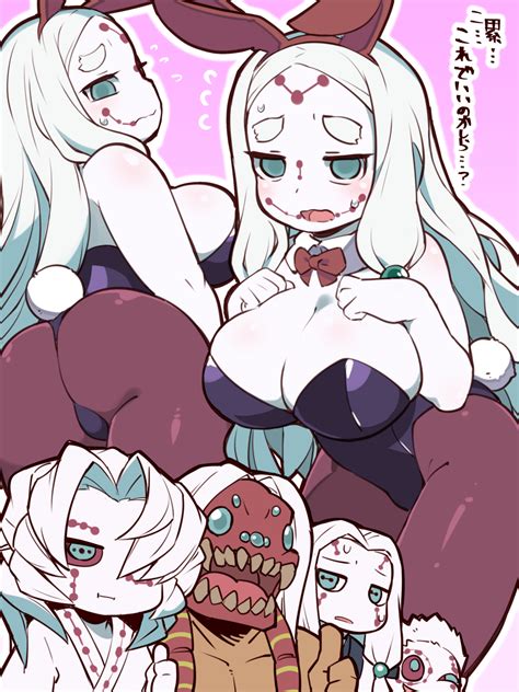 Rule 34 Ass Big Breasts Blush Bowtie Bunny Ears Bunny Tail Bunnysuit Demon Slayer Embarrassed