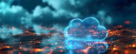 Enhancing Global Connectivity With Cloud Networking Technology Concept Cloud Networking Stock