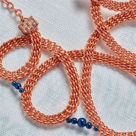 Kumihimo Wirework Made Easy Eternal Loops Necklace Jewelry Interweave