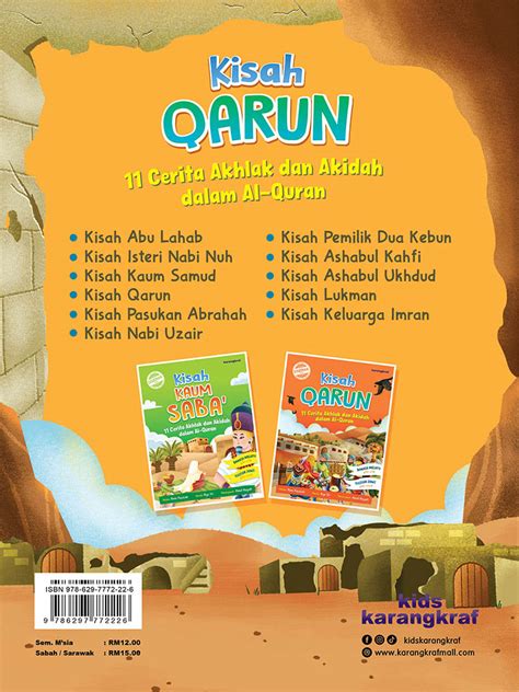 Karangkraf Mall Karangkraf Mall Online Bookstore Malaysia Featured New Release Kisah Qarun