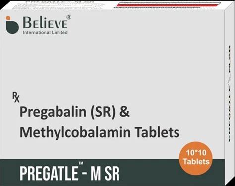Pregabalin And Methylcobalamin Tablets 10 X 10 At ₹ 180 Stripe In Surat Id 2850583114288