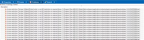 In Notes Designer V12 Xpages Error Access Restriction Java Problem Stack Overflow