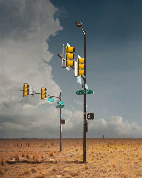 Stoplights Photo Composite Series By Chris Hytha Daily Design