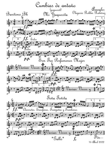 Cumbias De Antaño Pdf