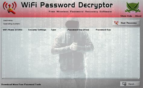 Wifi Password Decryptor Software To Recover Wireless Password