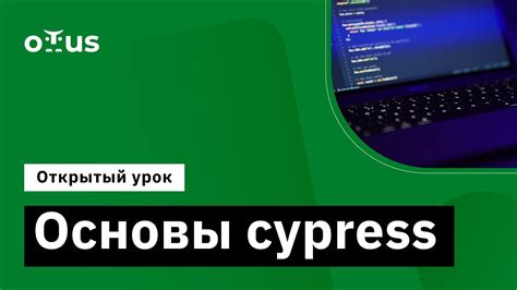 Оcновы cypress Демо занятие курса JavaScript QA Engineer YouTube