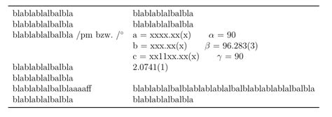 Alignment In A Table TeX LaTeX Stack Exchange
