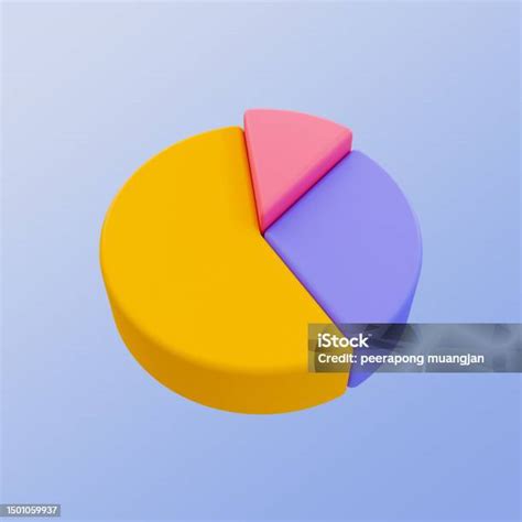 3d 최소 원형 차트 아이콘입니다 데이터 분석 개념입니다 3 부분 파이 그래프 3d 그림입니다 0명에 대한 스톡 사진 및 기타 이미지 Istock