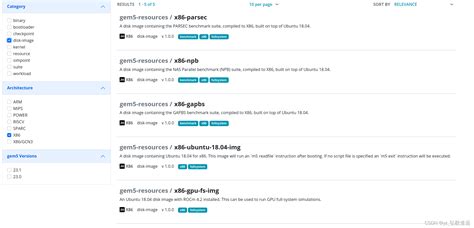 Gem5 工具： Gem5 Resourcesgem5 Npb Csdn博客