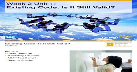 Pdf Opensap A4h1 Week 2 Abap Coding Optimize Dokumen Tips