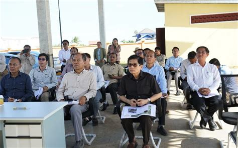 គណៈប្រតិភូក្រសួងសាធារណការ និងដឹកជញ្ជូន បានចុះត្រួតពិនិត្យការងារ ប្រគល់ ទទួល