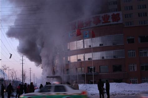 吉林市居民区天然气泄漏引发爆炸视频中国中国网