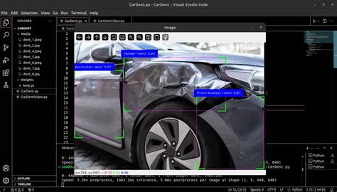 Car Damage Detection Using Python Yolov And Opencv