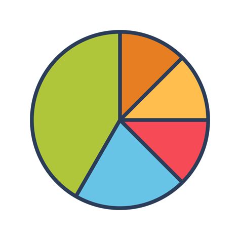 Pie Chart Vector Icon 16713031 Vector Art At Vecteezy Pie Chart Vector Icon 16713031 Vector Art At Vecteezy