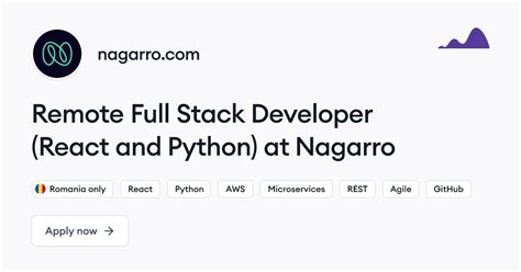 Himalayas On Linkedin Remote Full Stack Developer React And Python Job At Nagarro