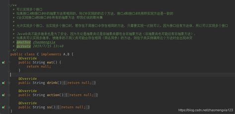 接口，抽象类；类可以实现多个接口，类只能继承一个类，接口可以继承多个接口类可以继承几个类接口和抽象类 Csdn博客