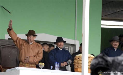 УИХ ын дарга М Энхболд наадмын нээлтэд оролцлоо