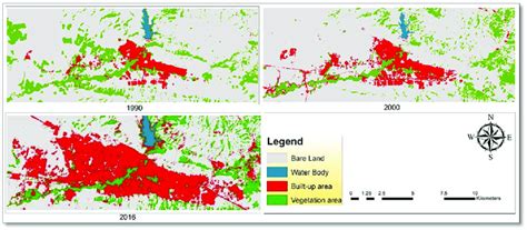 Supervised Classification Of Land Usecover Map Download Scientific