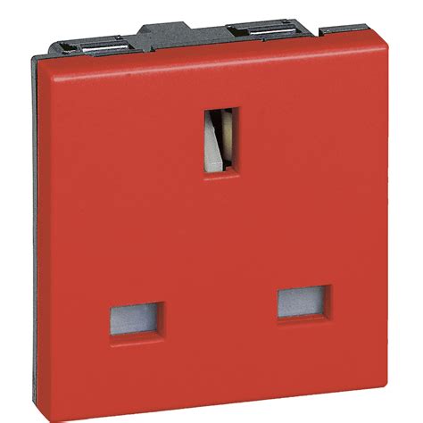 Arteor British Standard Shuttered Switched Socket Outlet 5a 2pe 1