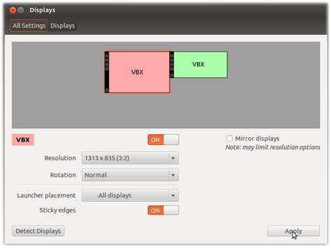Ati Ubuntu Dual Screen Using Virtual Machine Amd Gpu Ask Ubuntu