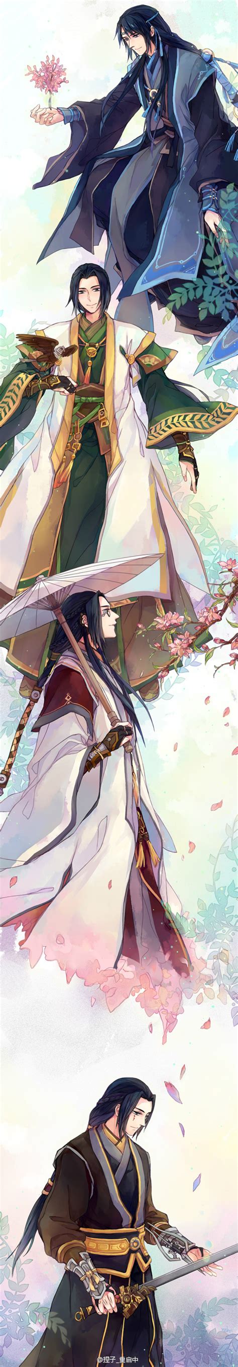 《古剑奇谭2》超唯美同人图——三谢and司幽 古剑奇谭专区 中国游戏第一门户站