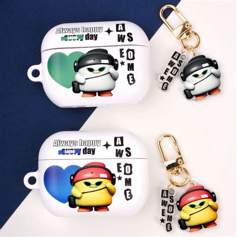 나인어클락 어썸 머랭 에어팟 프로 2세대 하드 케이스 아크릴 키링 세트 감도 깊은 취향 셀렉트샵 29cm