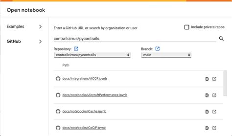 Running Notebooks Pycontrails V05412
