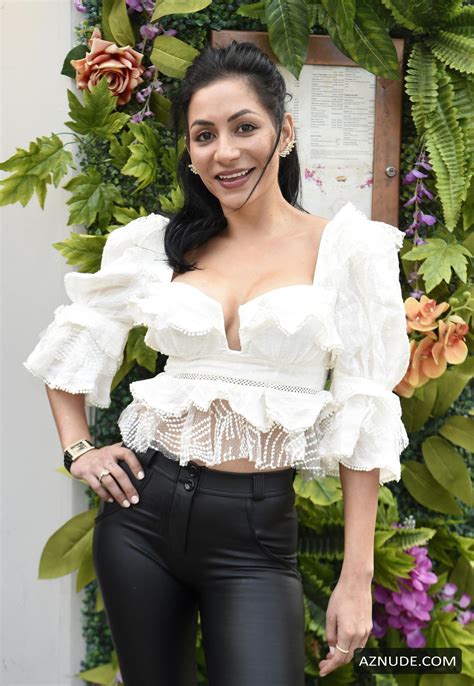 Perla Navia Seen Without A Bra At A Spring Pop Up Shop Event At Parea