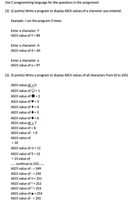 Ascii Code Table Of Ascii Characters And Example 56 Off