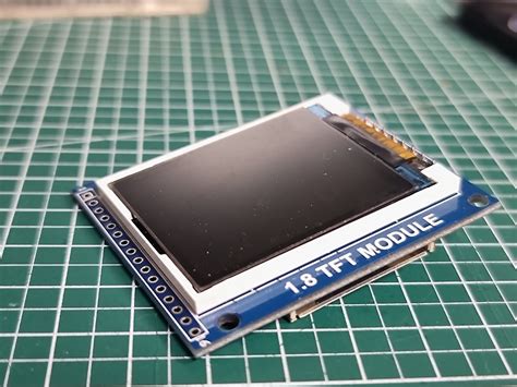 아두이노 Lcd St7735s Ips Spi 인터페이스 Tft Lcd 18인치 사용하기