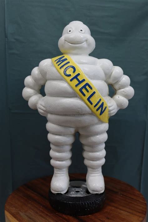 Statue Michelin Man 40 Cm Cast Iron Catawiki
