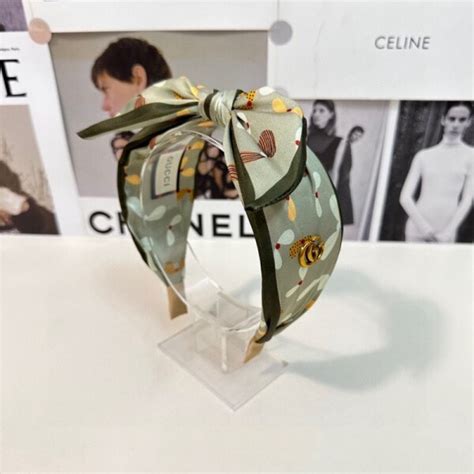 구찌 Gucci 꽃 프린트 리본 멀티 헤어밴드 쇼플렉스