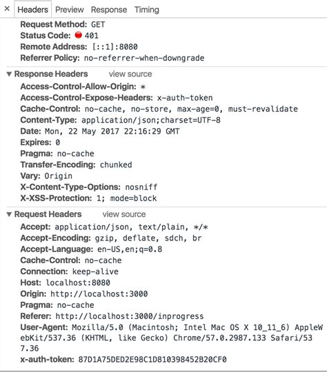 Angularjs Spring Security And Angular Token Based Login Success But