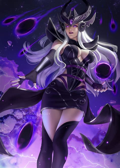 League Of Legends Syndra Anime Syndra League Of Legends Wallpaper