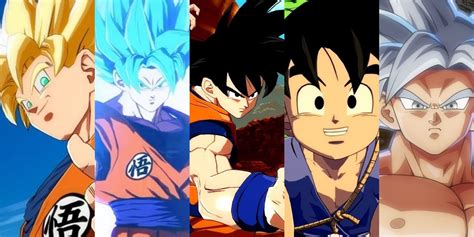 Dragon Ball Fighterz Every Version Of Goku