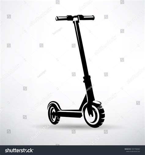 전기 스쿠터 벡터 기호 스톡 벡터로열티 프리 1097786963 Shutterstock