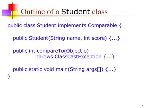 comparable and comparator ppt download