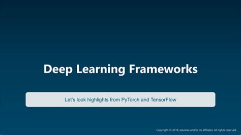 Pytorch Vs Tensorflow The Force Is Strong With Which One Which One