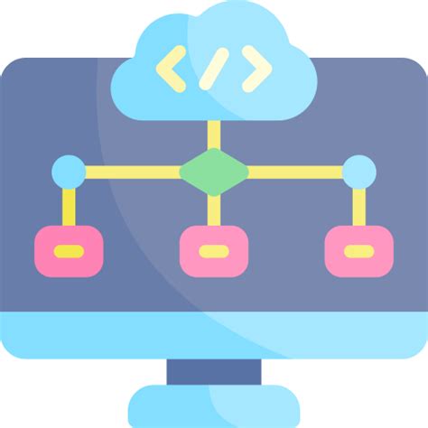 Algorithm Kawaii Flat Icon